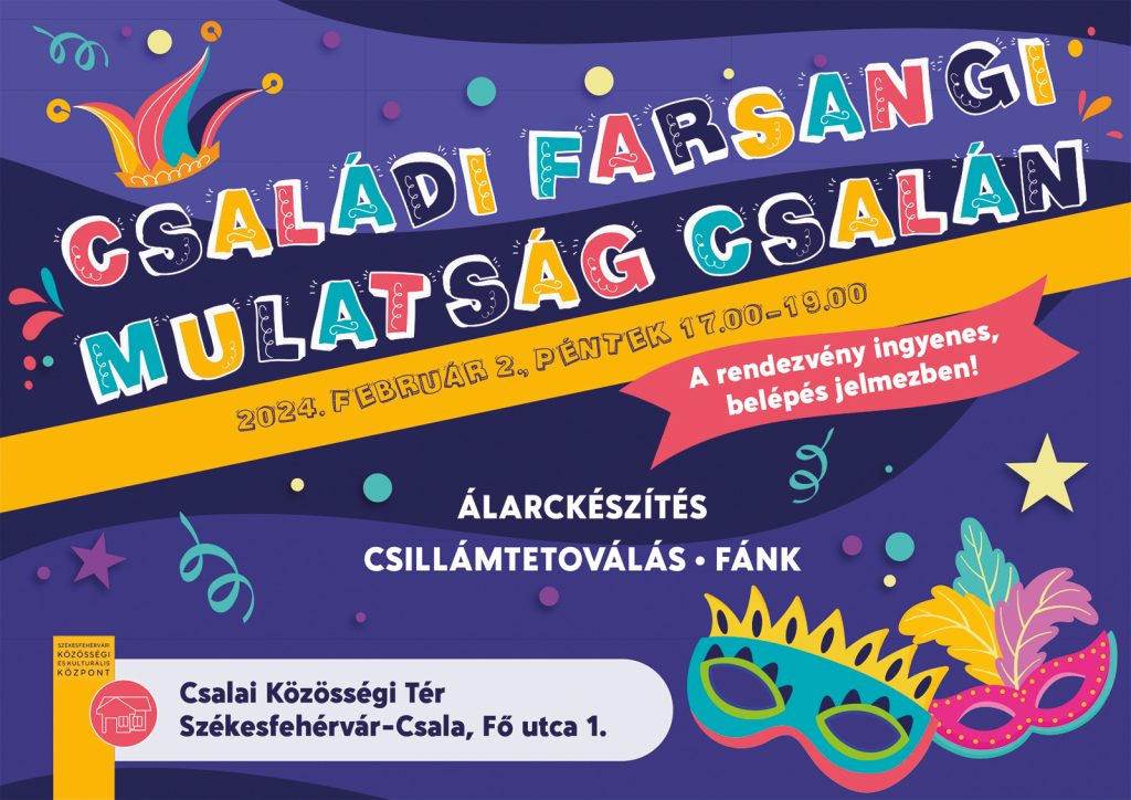 Családi farsangi mulatság Csalán | SZKKK